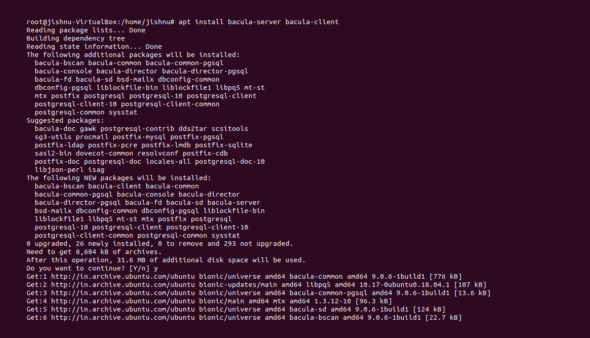 Setting Up a Backup System with Bacula