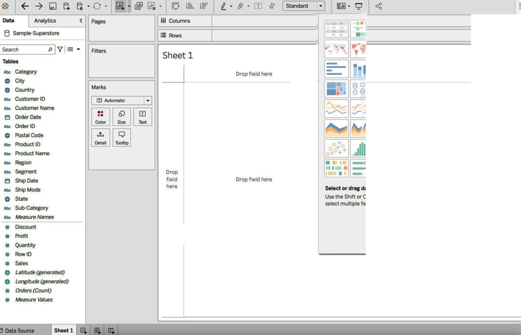 Learn the Basics of Creating Visualisations with Tableau Public