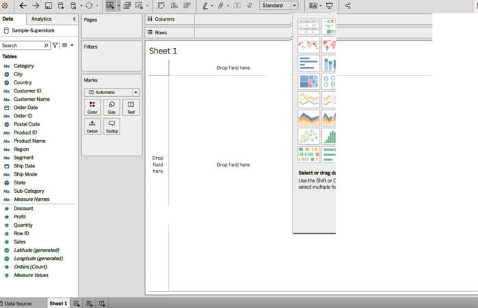 Learn the Basics of Creating Visualisations with Tableau Public