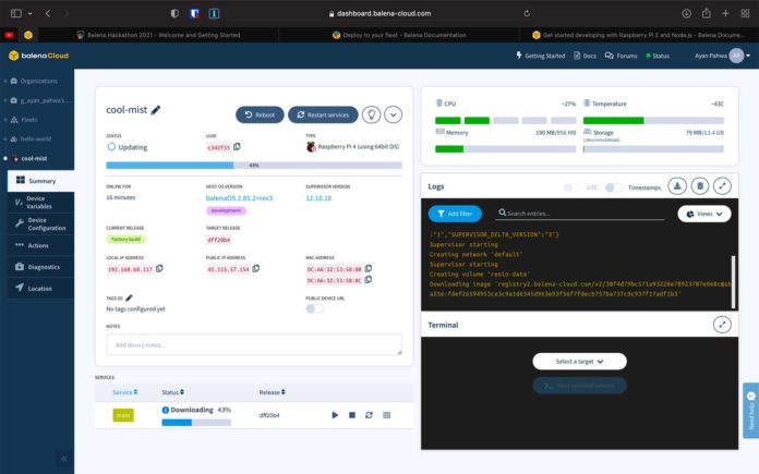 Balena: Helping to Manage IoT Fleets