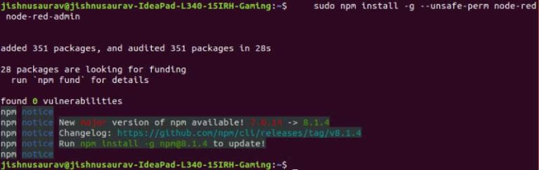 Installing and Using Node-RED on Ubuntu
