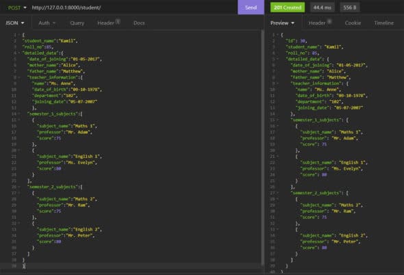 Carry Out JSONField Schema Validation Using JSON Models