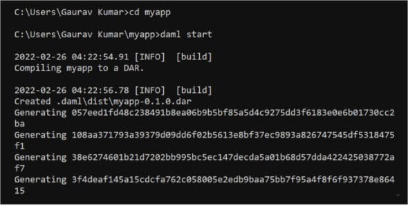 DAML: The Programming Language for Smart Contracts in a Blockchain