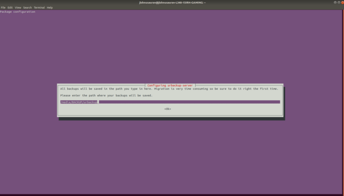 Installing and Setting Up UrBackup on Ubuntu