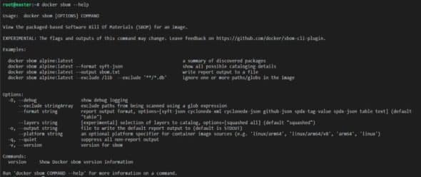 Docker Sbom Keeping A Check On Security Risks