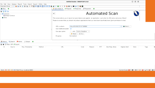Dynamic Application Security Testing Using OWASP ZAP