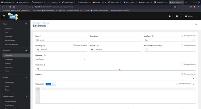Ansible AWX: The GUI Configuration Management Automation Tool