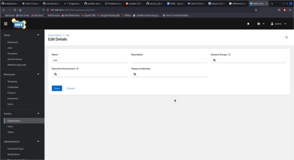 Ansible AWX: The GUI Configuration Management Automation Tool