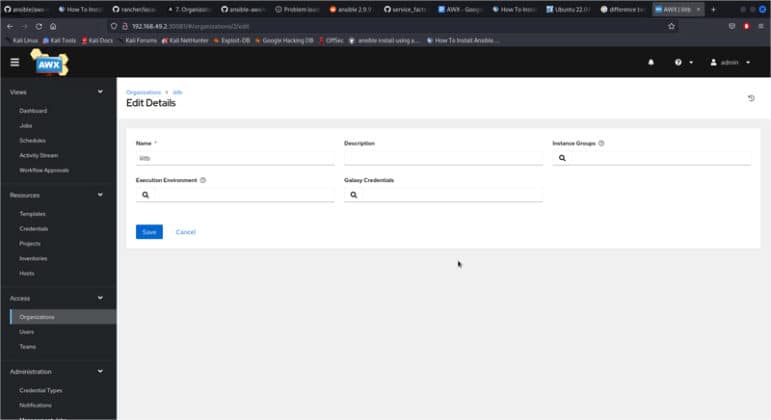 Ansible AWX: The GUI Configuration Management Automation Tool