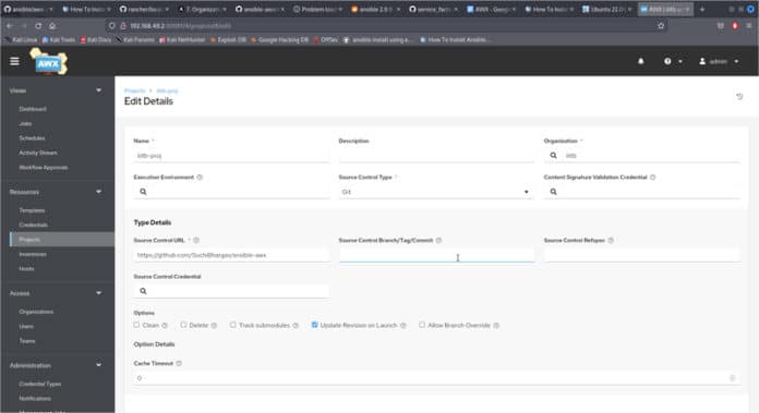 Ansible AWX: The GUI Configuration Management Automation Tool